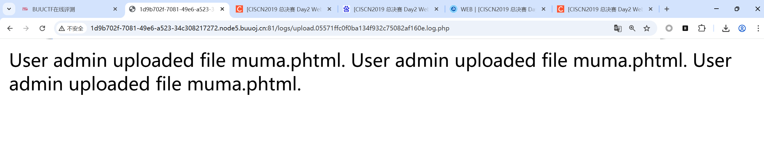 CISCN2019总决赛Day2Web1-Easyweb | MIXBP